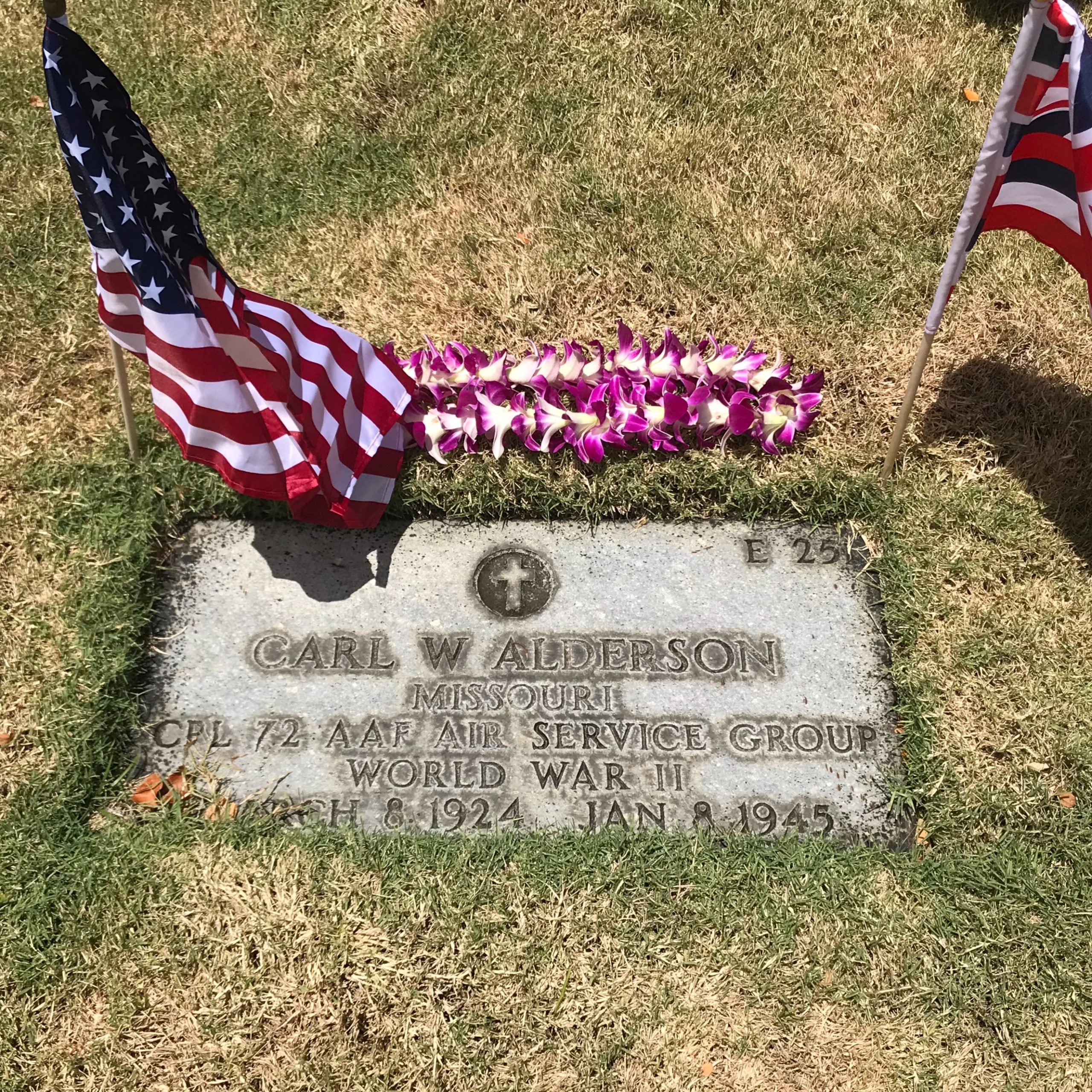 Carl Wayne Alderson - NHD Silent Heroes