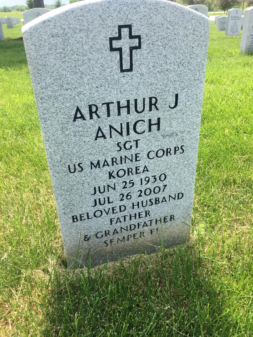 Arthur Joseph Anich - NHD Silent Heroes