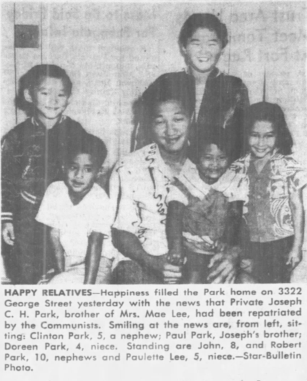 Joseph Chung Hoon “Sonny” Park - NHD Silent Heroes