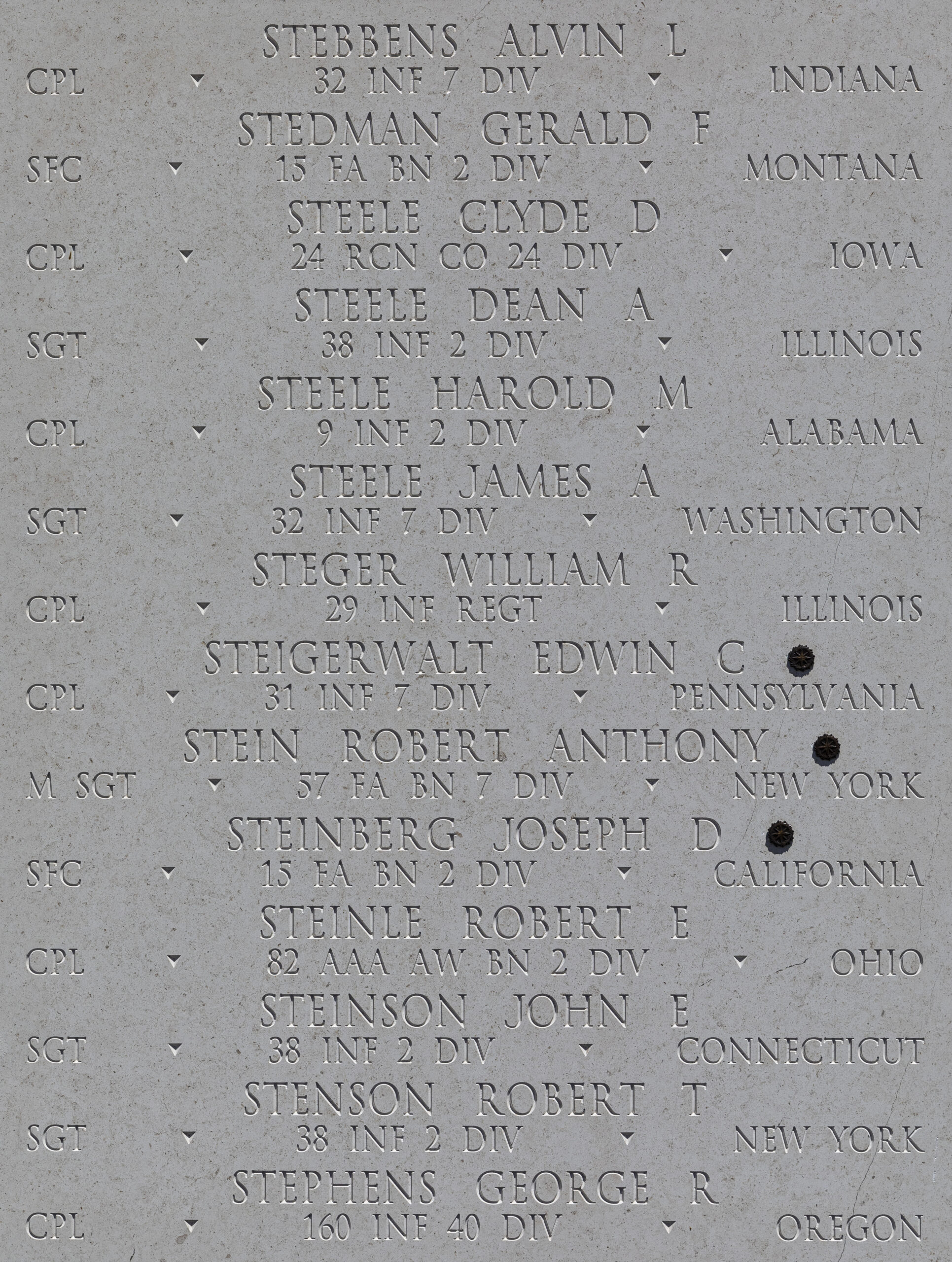 Harold Matthew Steele - NHD Silent Heroes